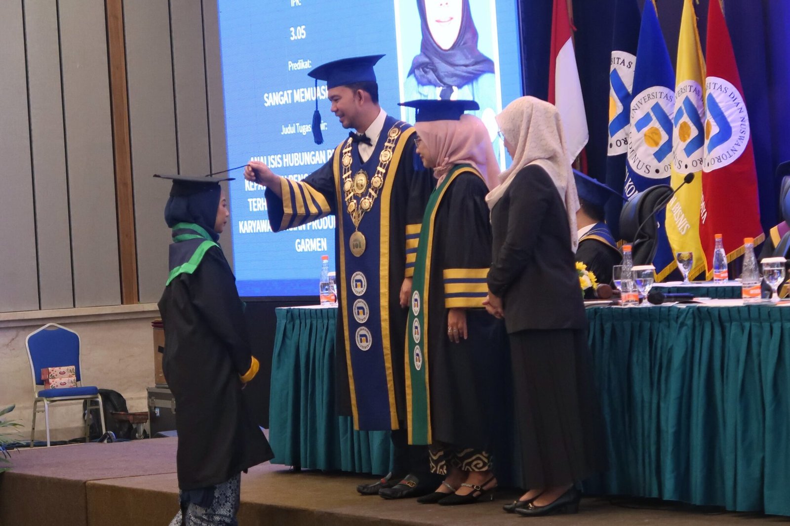 Kenalkan Rektor Baru Udinus Luluskan 712 Mahasiswa
